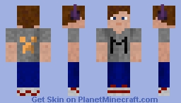 Headset Guy Minecraft Skin