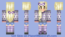 ℰℛℐℕ☆~♪ 【ℙᎾℒᏦᎯⅅᎾᏆЅ ℐℕ ℙUℛℙℒℰ】 Minecraft Skin