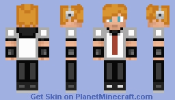 Pixelated Len [Vocaloid] Minecraft Skin