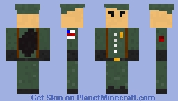 Military General Minecraft Skin