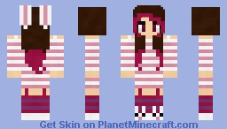 Cute bunny girl! Minecraft Skin