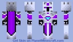 Purple/Pink Knight! Minecraft Skin