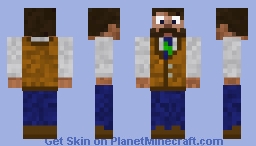 MustDash Streaker Minecraft Skin