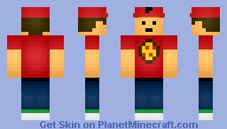 Pizza Delivery Boy Minecraft Skin