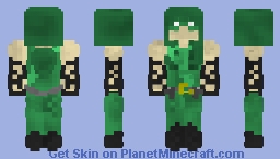 Green Arrow Minecraft Skin