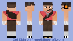 TF2 Red Scout Minecraft Skin