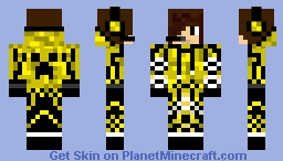 Gold Boy Minecraft Skin