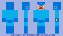 Mega Man Minecraft Skin