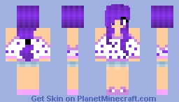 PURPLE POWER!!! :D Minecraft Skin