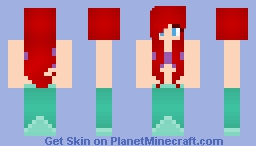 Ariel - The Little Mermaid Minecraft Skin