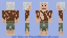 Homeless Grampa Minecraft Skin