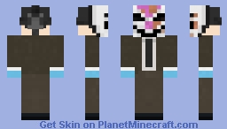 Creeper Jacket (Male) Minecraft Skin