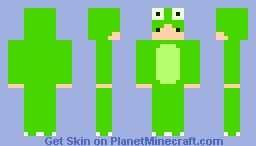 frog boy Minecraft Skin