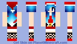 ~Cute santa girl~ Minecraft Skin