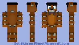 Freddy Fazbear Minecraft Skin