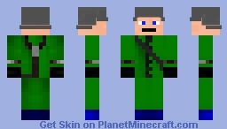 SS Guard from Spear of Destiny Minecraft Skin