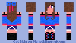 Sweet Yummy Girl Minecraft Skin