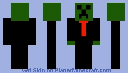 Smart Creeper Minecraft Skin