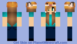 Pat's Fox Hat Minecraft Skin