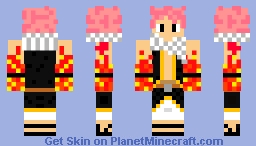 Natsu Minecraft Skin