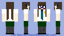 Mari Makinami Illustrious Minecraft Skin