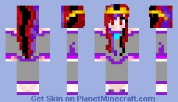 Nether Girl Minecraft Skin