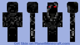 The black devil Minecraft Skin