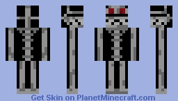 FnaF 2 Exoskeleton Minecraft Skin