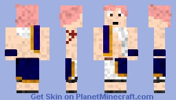 Natsu | Fairy Tail Minecraft Skin