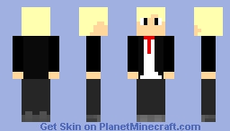 Rich Man Sheldon Minecraft Skin