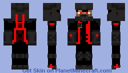 Serris Red Armour Minecraft Skin