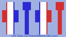 French Flag Minecraft Skin