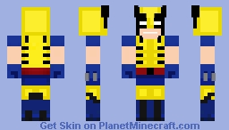 Wolverine Minecraft Skin