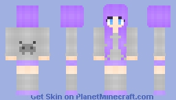 Manatee Girl Minecraft Skin