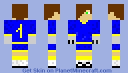 goal keeper Minecraft Skin