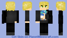 Graham Aker holding a box of Graham Crackers Minecraft Skin