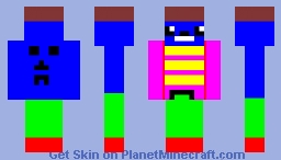 The Blue Dude Minecraft Skin