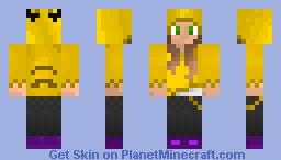 Pikachu - Female Minecraft Skin