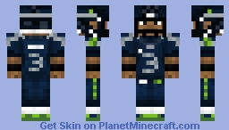Russell Wilson Minecraft Skin