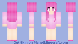 Pink Tourmaline Girl Minecraft Skin