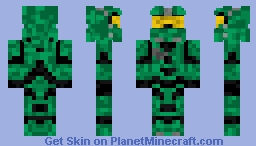 Master Chief (w/ Battle Scar) Minecraft Skin