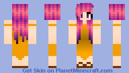 Galaxy Sunset Minecraft Skin