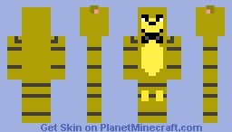 Golden Freddy Minecraft Skin
