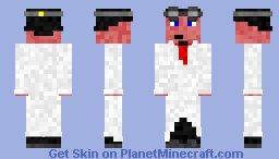 Man in a Lab Coat Minecraft Skin