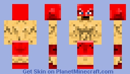 Wrestler Minecraft Skin