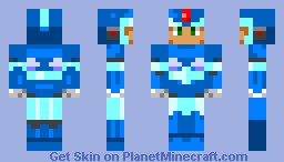 Mega Man Minecraft Skin