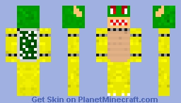 Bowser Minecraft Skin