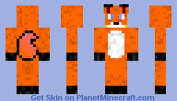 Fox Edit Minecraft Skin