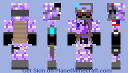 Purple.... Soldier? Minecraft Skin
