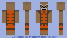 Rocket Racoon Minecraft Skin